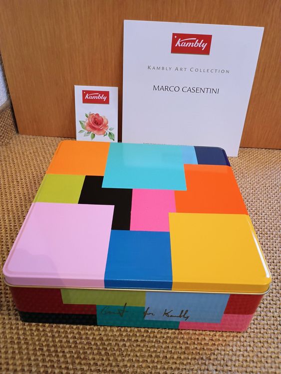 Blechdose KAMBLY ART COLLECTION 2026 MARCO CASENTINI (Neu (gemäss ...