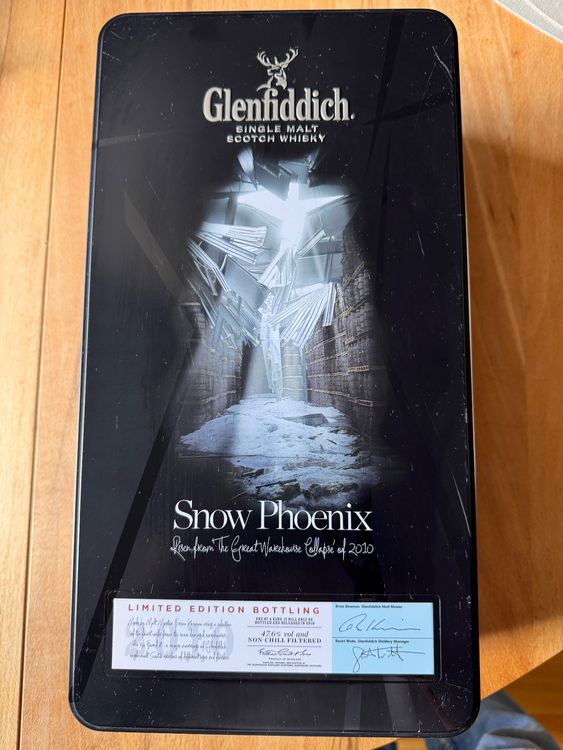 Glenfiddich Snow Phoenix 2010 Limited Edition Whisky (Neu und ...