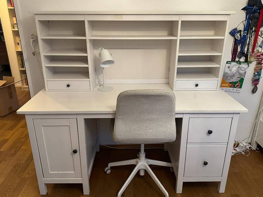 IKEA Hemmes Schreibtisch mit Aufsatz! (Gebraucht) in Kriens für CHF 100 ...