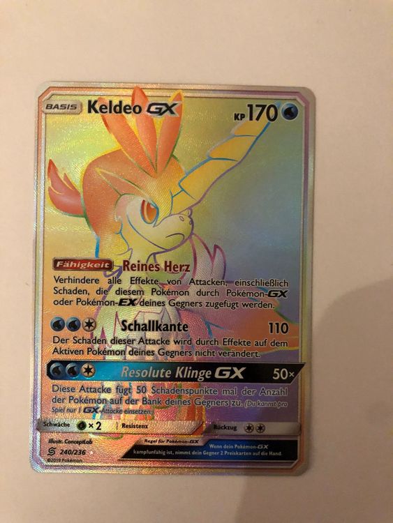Keldeo gx (Neu (gemäss Beschreibung)) in Herzogenbuchsee für CHF 10.2 ...