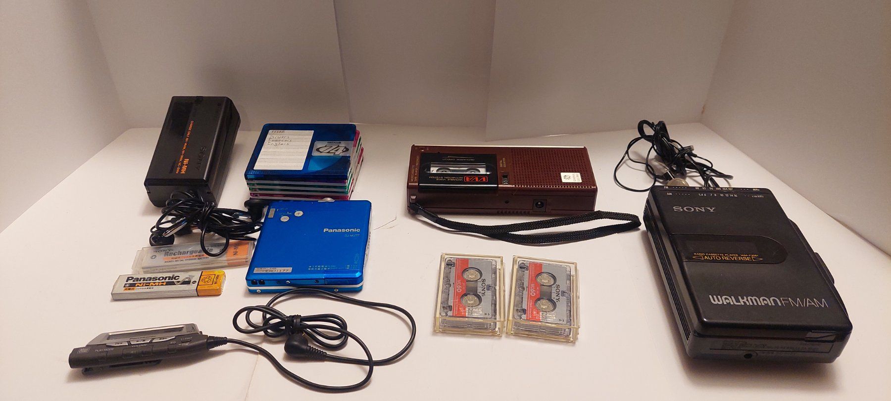 Enrgistreur audio, lots de trois enrgistreurs different form (D ...