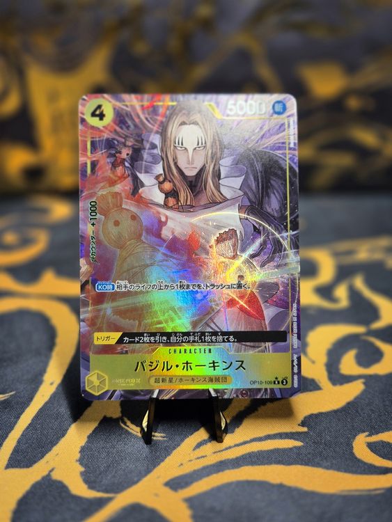 One Piece Card Basil Hawkins (Parallel) (JP) OP10-109 (Neu (gemäss ...