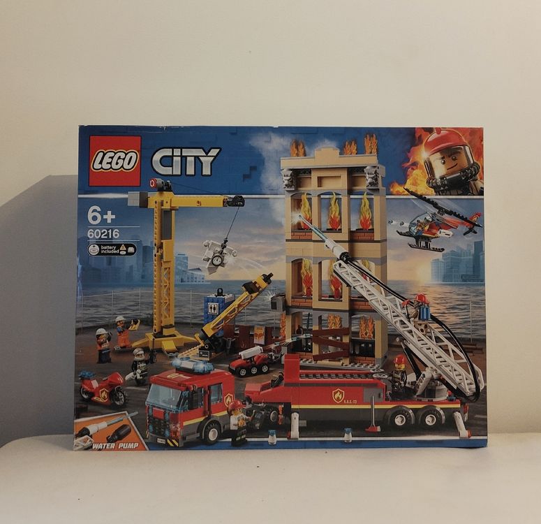 Lego City - Feuerwehr in der Stadt 60216 (Neu (gemäss Beschreibung)) in ...