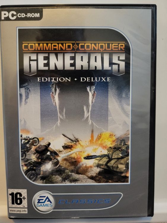 Command & Conquer Generals Deluxe Edition PC CD-ROM (Neuf (Voir ...