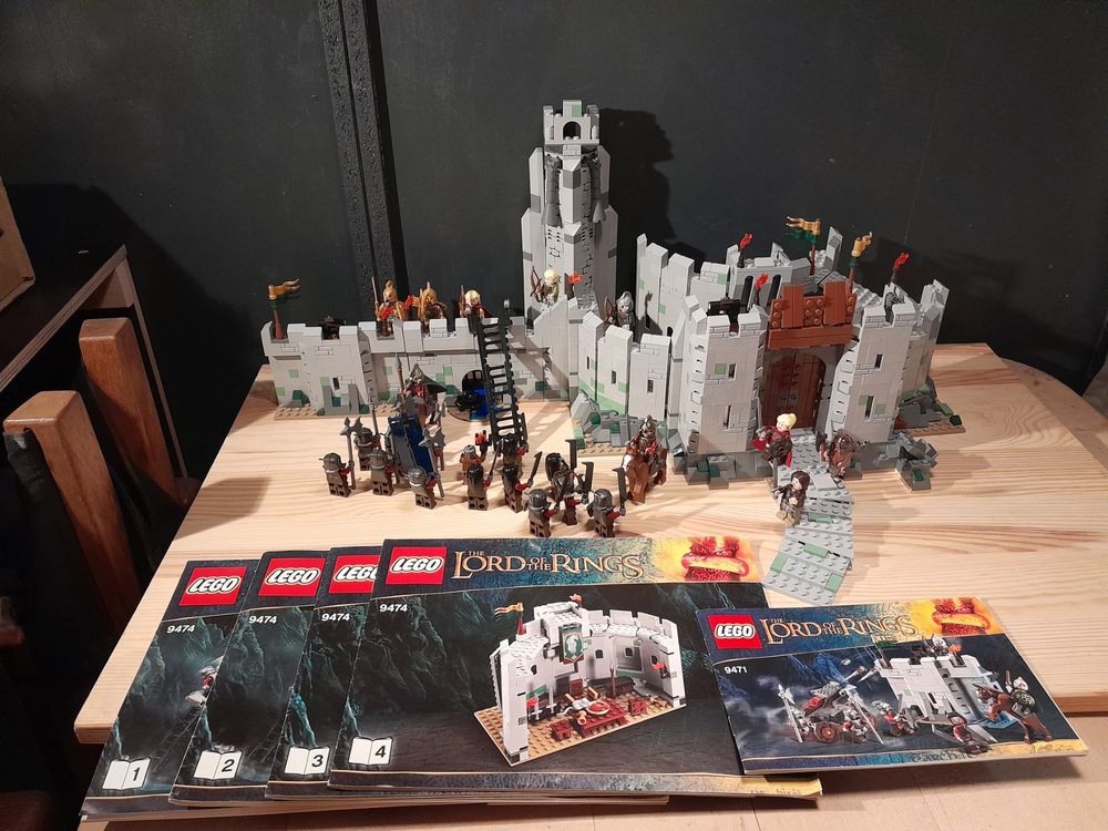 Lego 9474 9471 Herr der Ringe Hobbit Lord Rings Helm's Deep (Gebraucht ...