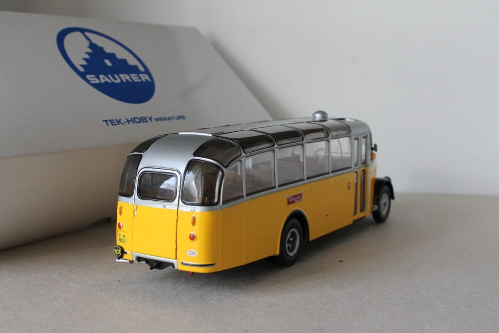 Saurer L4C Bus PTT 1949/52 Postauto / TH4304 / 1:43 (Neu und ...