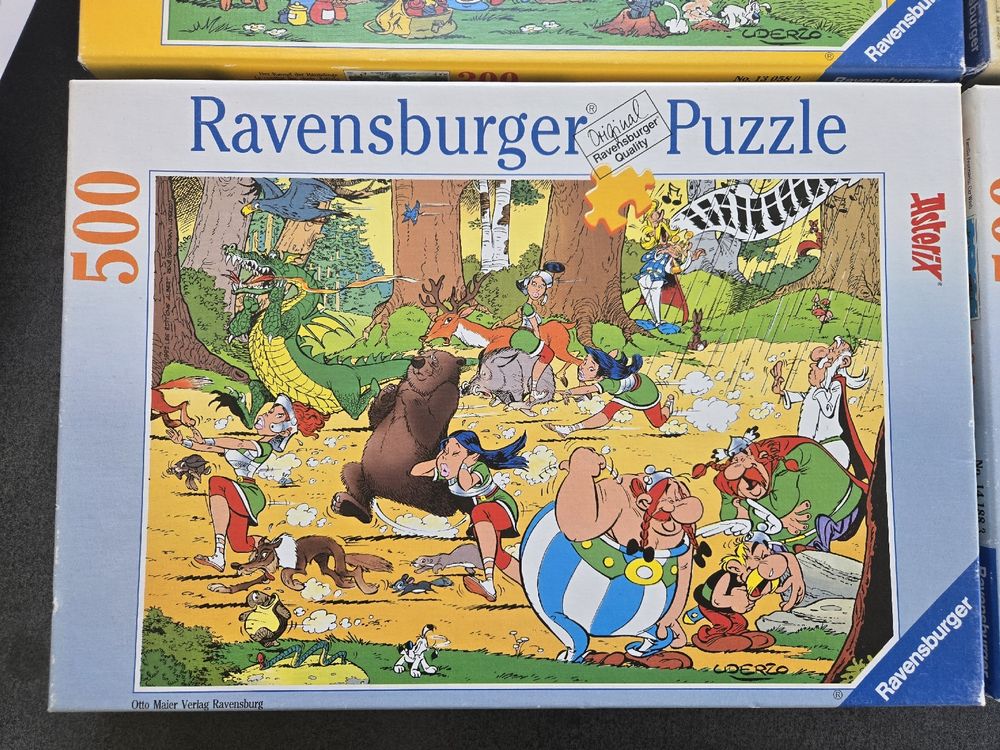 Ravensburger Puzzle, Asterix und Obelix, 500 Teile, Top! (Gebraucht) in ...