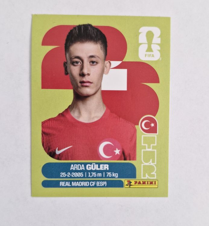 Arda Güler Panini Sticker 2026 (Neu (gemäss Beschreibung)) in ...