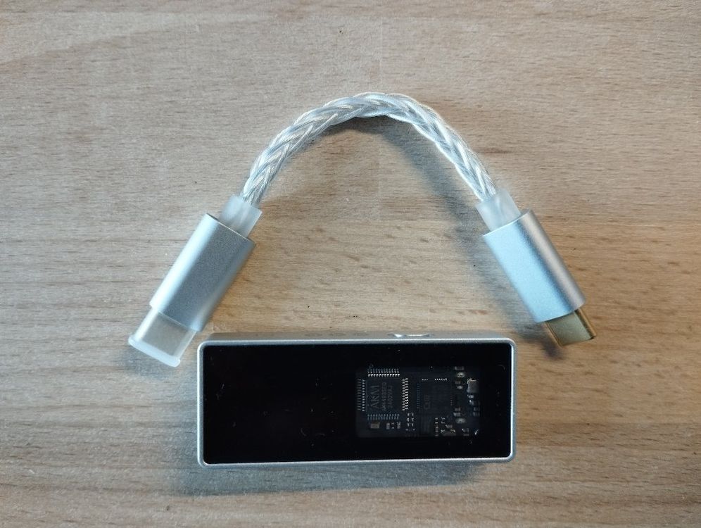 AkLIAM PD5 DAC AMP AK4493 SEQ USB dongle Natel Tablet Laptop (Usato) a ...