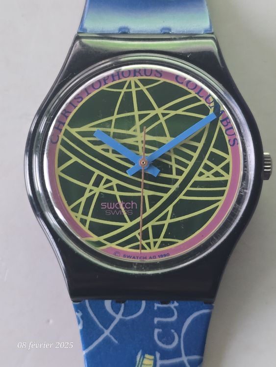 Swatch GB137 Christophus Columbus the globe vintage 1991 (Neuf (Voir ...