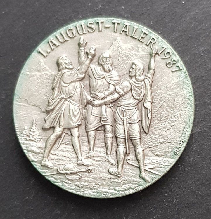 1. August-Taler 1987 (Neu und originalverpackt) in Aarwangen für CHF 25 – mit Lieferung auf ...