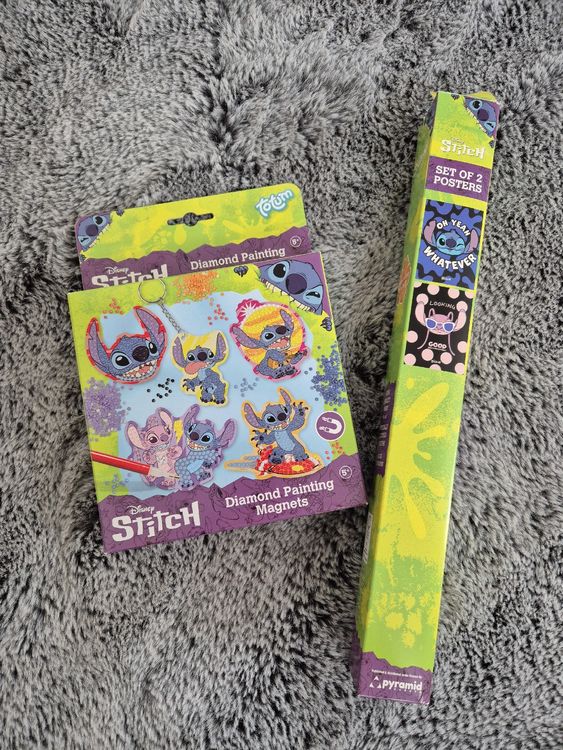Disney Stitch Diamond Painting Magnete und Poster-Set NEU (Neu und originalverpackt) in Widnau ...