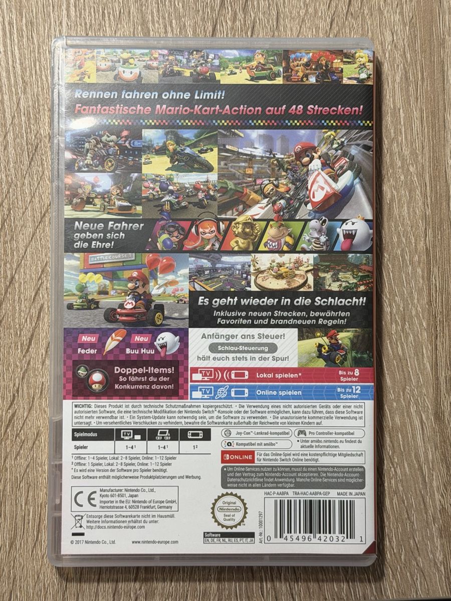 Mario Kart 8 Deluxe - Nintendo Switch wie neu (Neu (gemäss Beschreibung ...