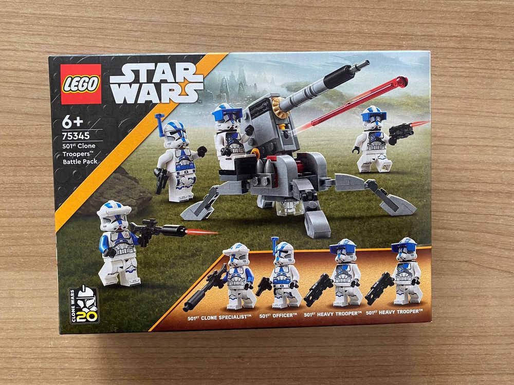💥LEGO Star Wars 75345 501st Clone Troopers Battle Pack NEU (Neu und ...