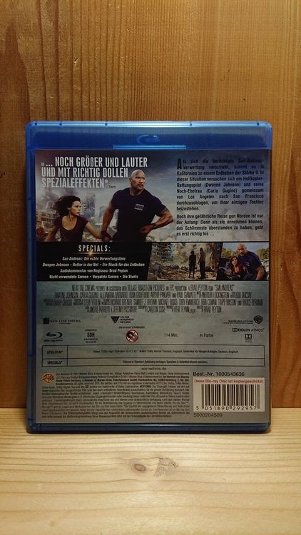 SAN ANDREAS Blu-Ray mit Dwayne Johnson (Gebraucht) in Wilderswil für CHF 2.9 – mit Lieferung auf ...