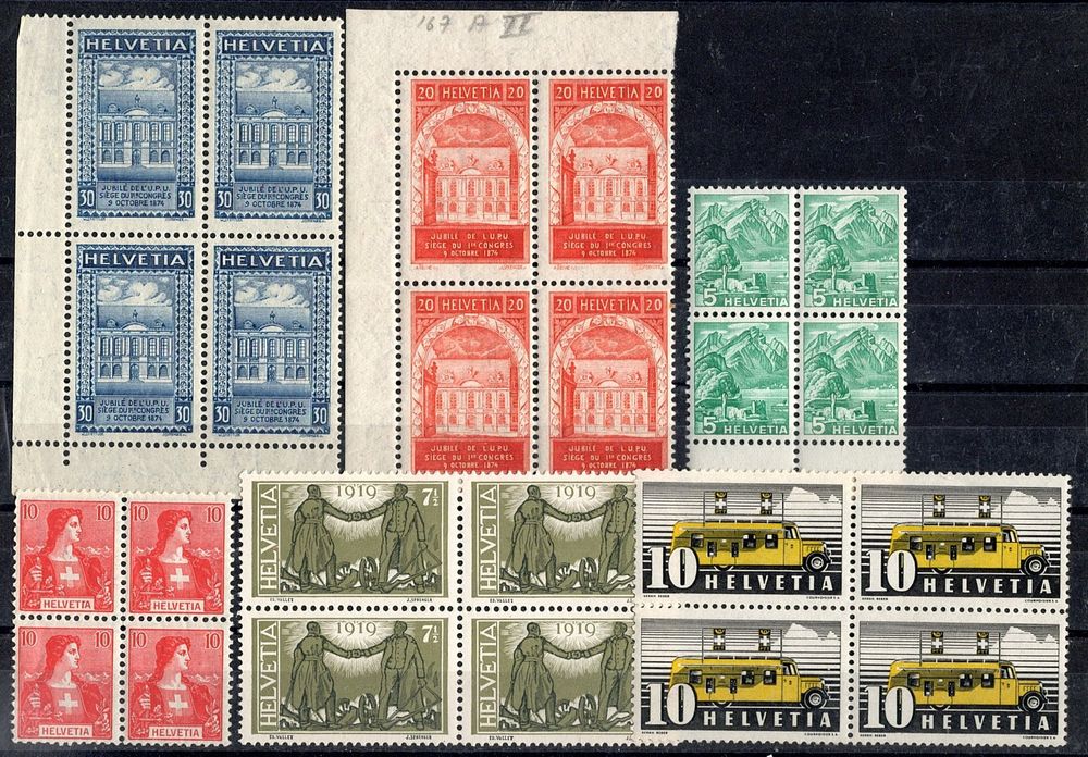 Viererblocks Schweiz ** (431) (Neu (gemäss Beschreibung)) in Burgdorf für CHF 2.3 – mit ...