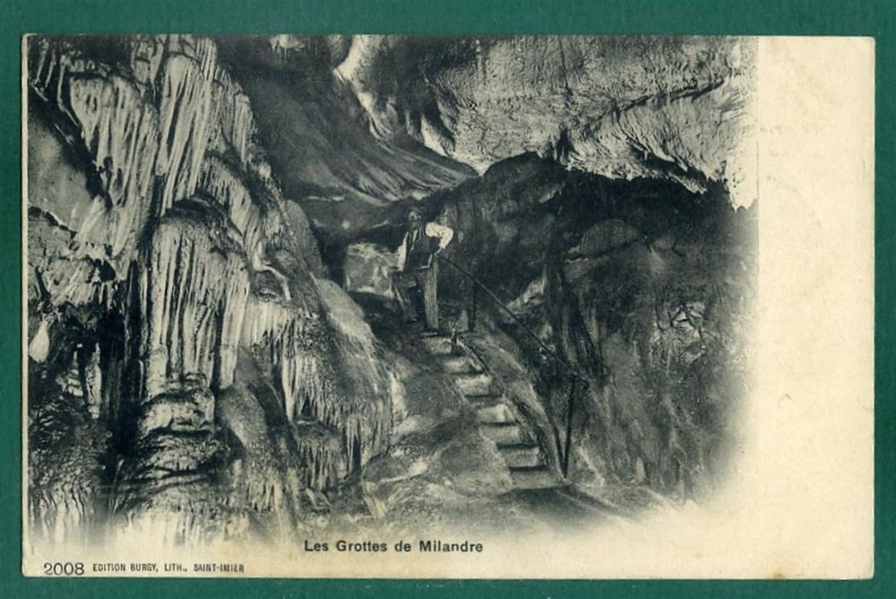 Les Grottes de Milandre, belebt, 1906 | Kaufen auf Ricardo