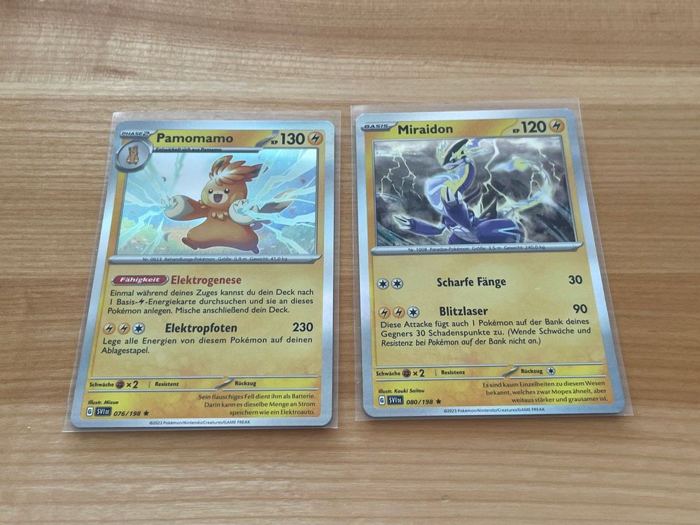 Pokémon-Karten Holo Typ Elektro | Kaufen auf Ricardo