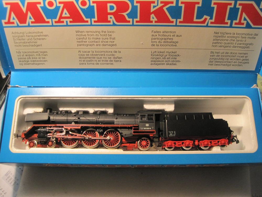 MÄRKLIN HO 3085 DAMPFLOK DB BR 003 160-9 (Gebraucht) in Adliswil für CHF 50 – mit Lieferung auf ...