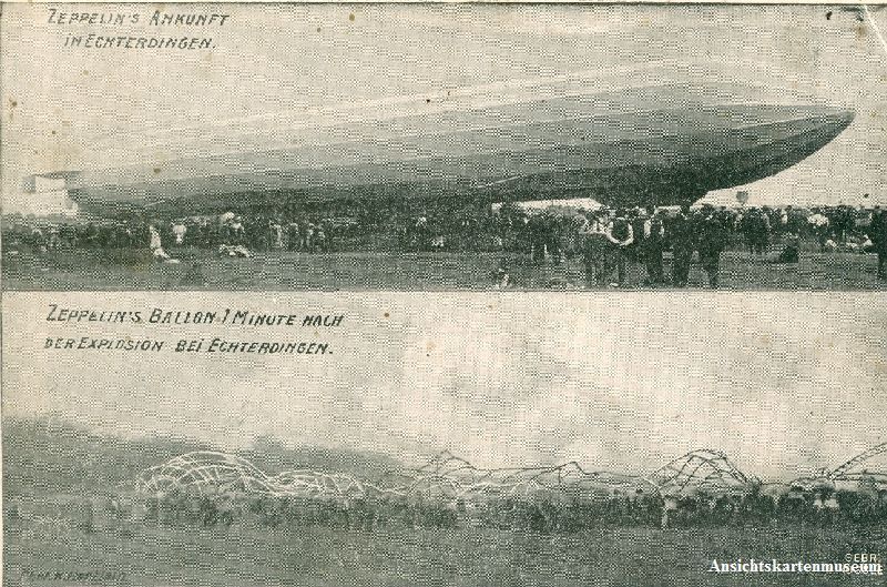 Zeppelins Ank.und Explosion Echterdingen (Gebraucht) in Emmenbrücke für ...