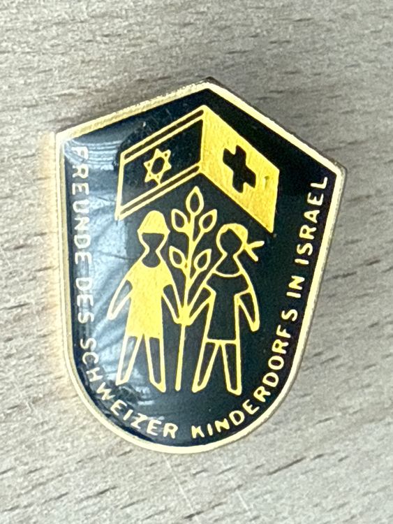 Pin Freunde des Schweizer Kinderdoerfers in Israel, (Gebraucht) in ...