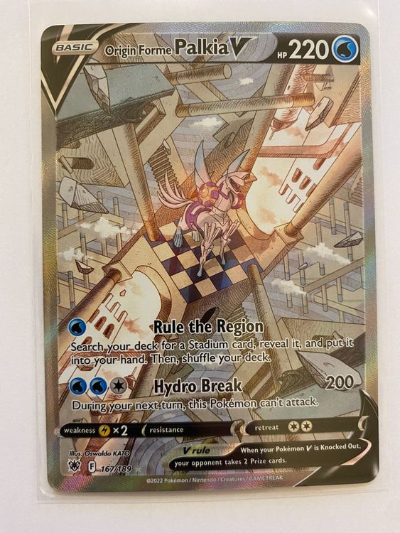 Pokemon Origin Forme Palkia V 167/189 Astral Radiance EN | Kaufen auf ...