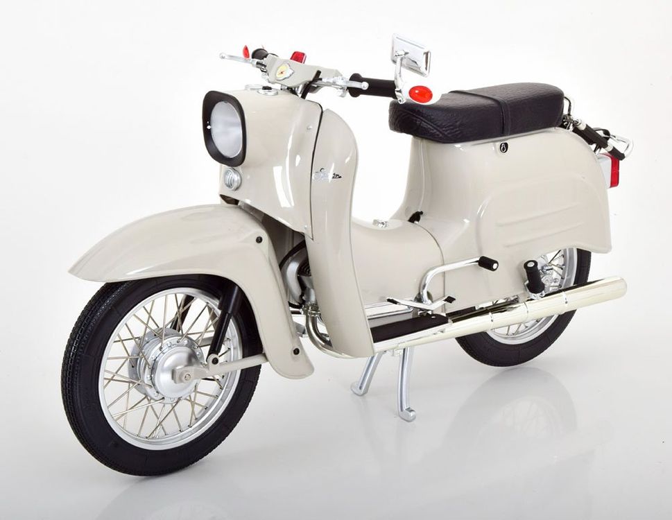 SIMSON SCHWALBE KR51 1964-68 WEISS 1:5 37 CM LANG SCHUCO | Kaufen auf Ricardo