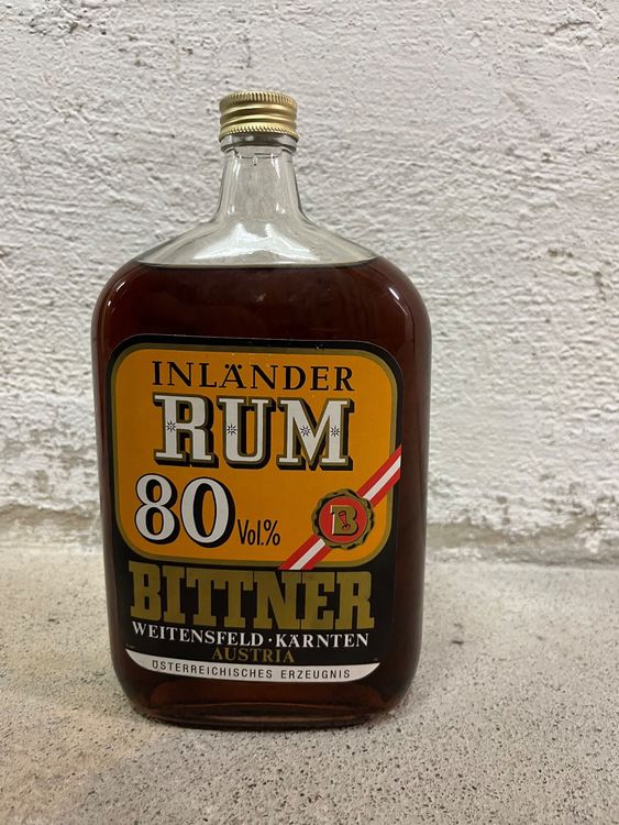 Inländer Rum Bittner 80% | Kaufen auf Ricardo