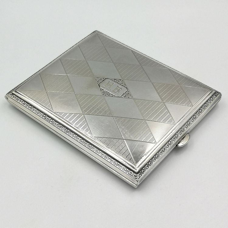 Alte silberne Alpacca Zigarettenetui (Gebraucht) in La Croix-de-Rozon für CHF 75 – mit Lieferung ...