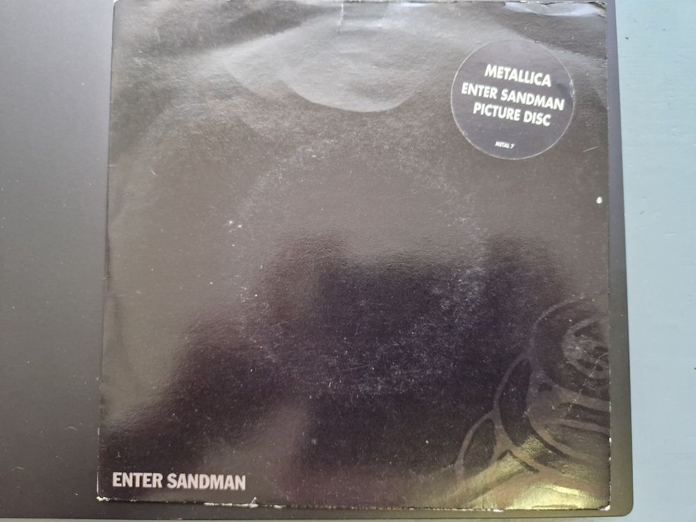 Metallica Enter Sandman Picture Disc Vinyl Single (Gebraucht) in ...