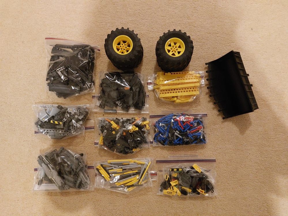 Lego Technic 42081 Volvo Concept Wheel Loader - vollständig | Kaufen ...