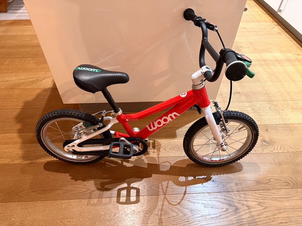 Woom 2 Kindervelo, guter Zustand - der Frühling kommt. (Gebraucht) in ...