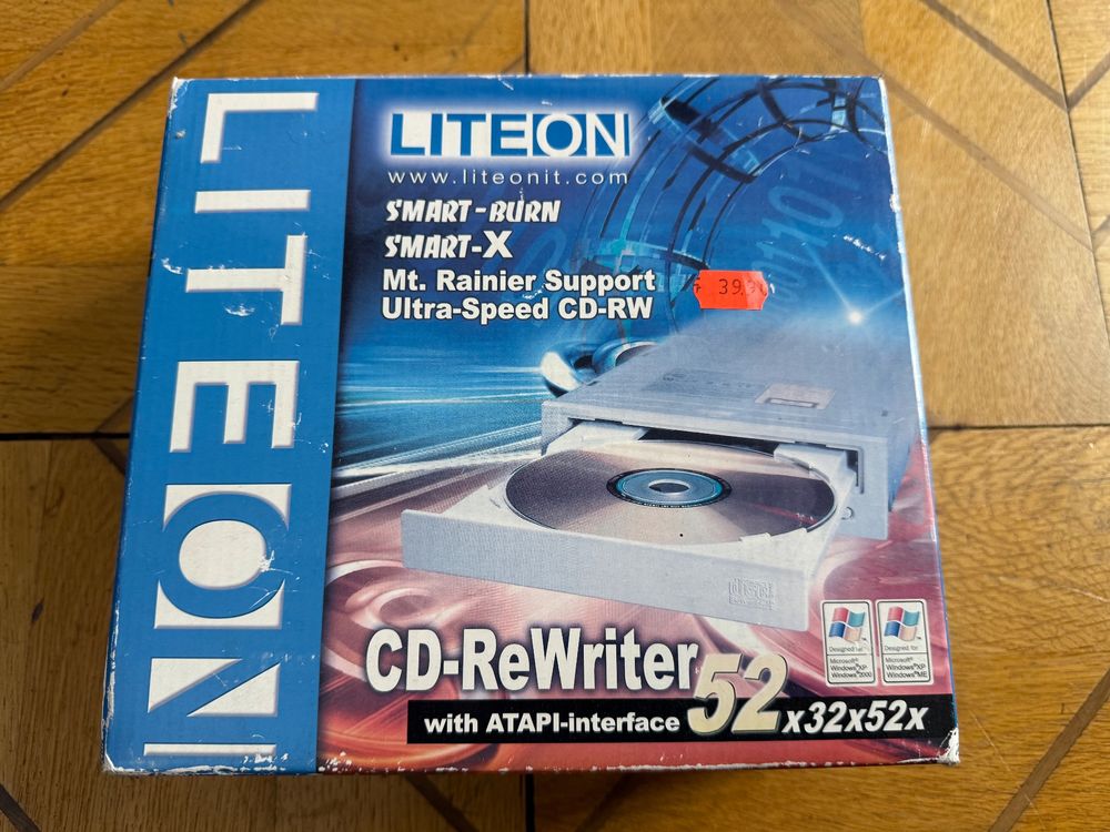 LITEON CD-ReWriter 52x32x52x ATAPI OVP | Kaufen auf Ricardo