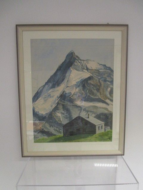 Schönbielhütte am Matterhorn - sign. Schmid E. - dat (19)80 (Gebraucht) in Luzern für CHF 50 ...