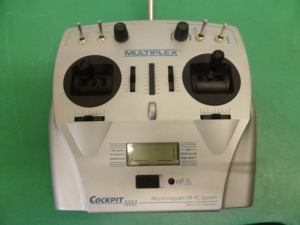 Fernsteuerung Multiplex Cockpit 40MHz für Schiffsmodelle | Kaufen auf ...