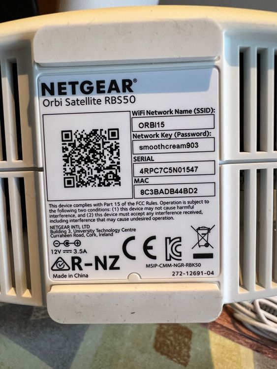 Netgear Orbi Router RBR50 & Satellite RBS50 (Gebraucht) in für CHF 155 ...