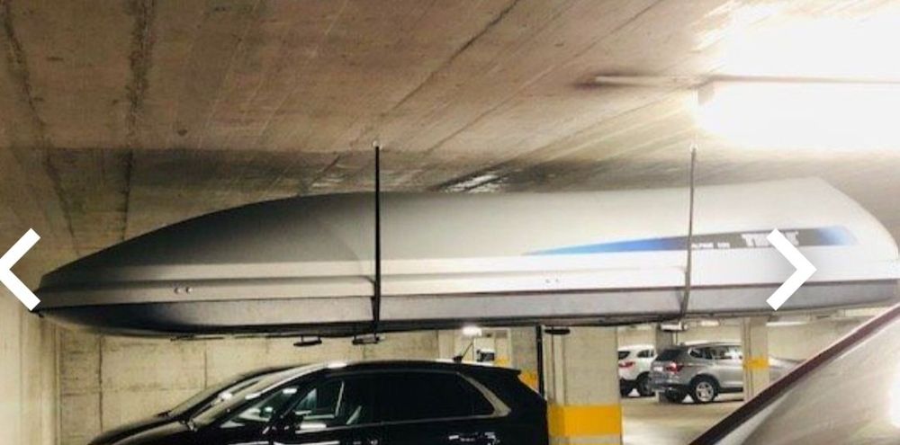 Thule Dachbox Alpine 900 grau (Gebraucht) in Wolhusen für CHF 130 – nur ...