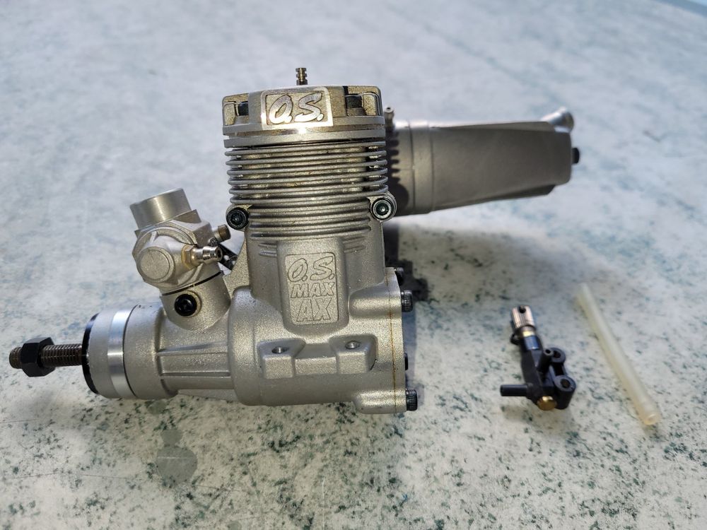 OS MAX AX46, 7,5 ccm. 2-Takt Motor, Neu, komplett (Neu (gemäss ...
