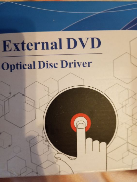External DVD Optcal Disco Driver UNBENUTZT | Kaufen auf Ricardo