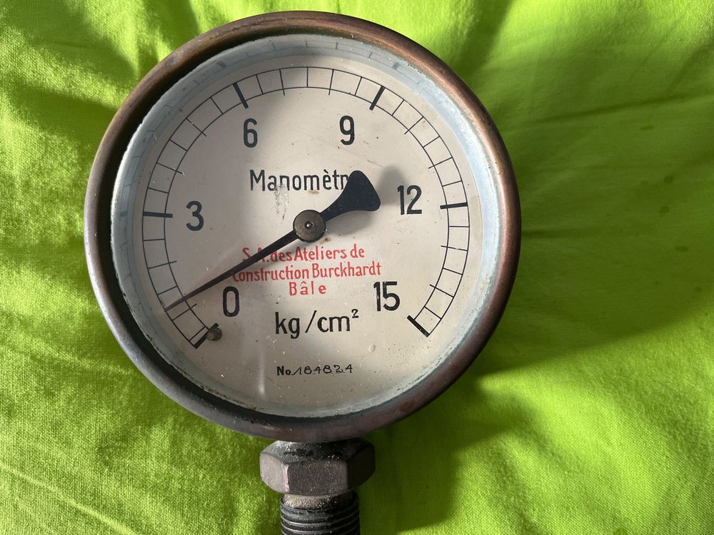 Manometer Antik | Kaufen auf Ricardo