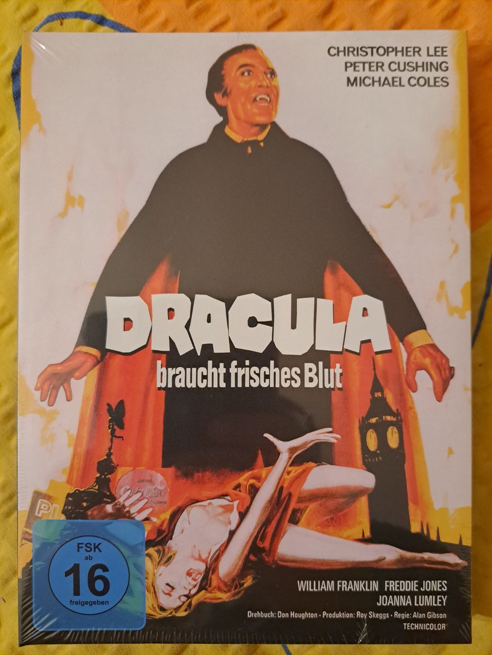 DRACULA b.f. BLUT *UNCUT* ANOLIS / HAMMER (Mediabook, OVP) (Gebraucht ...