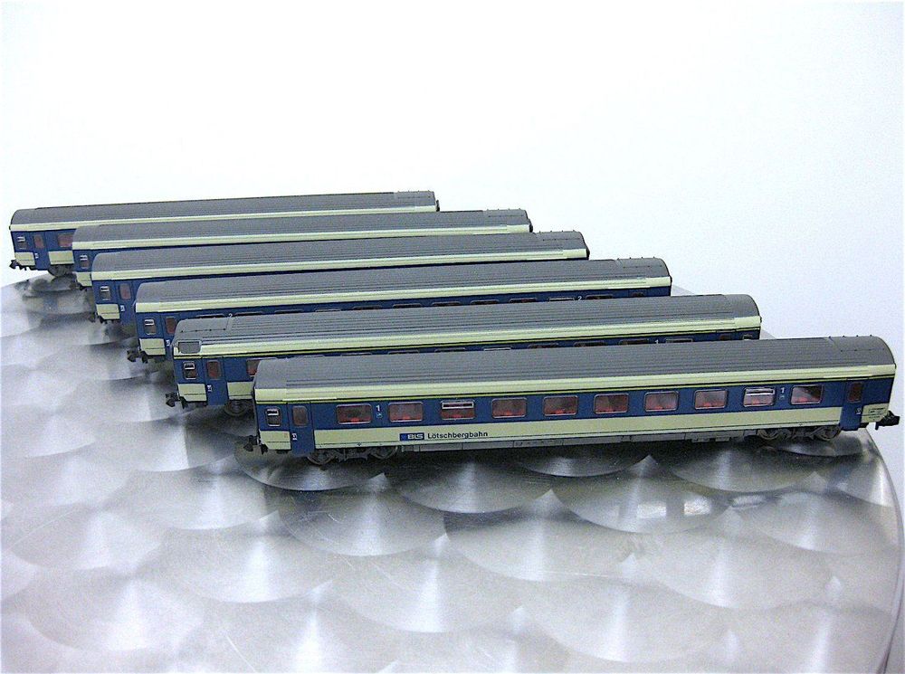 Roco BLS Pers.wagen-Set, Spur N, 6 Stk. | Kaufen auf Ricardo
