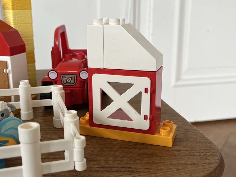 Lego Duplo Bauernhof Traktor Tiere Stroh 10952 (Gebraucht) in ...
