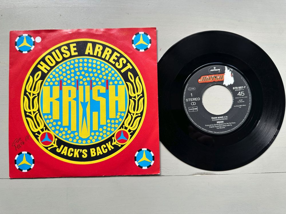 KRUSH Top Hit House arrest Kult Electronic House 80's (Gebraucht) in ...