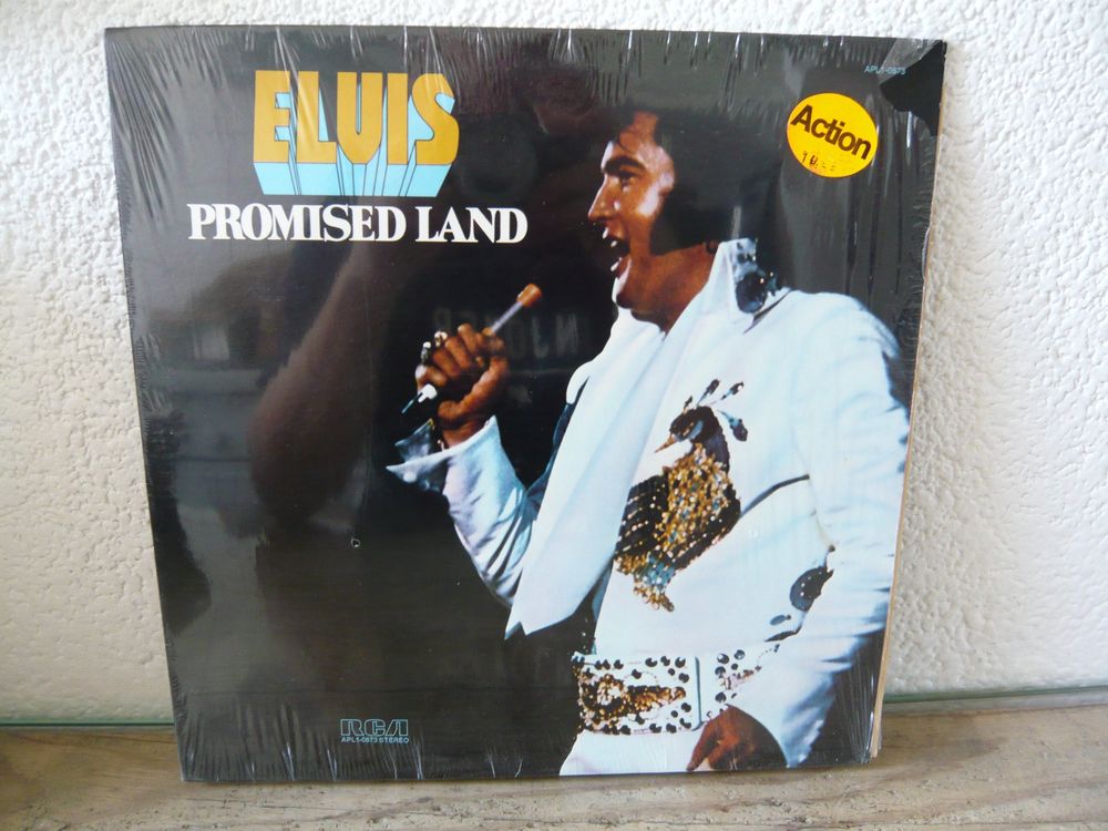 LP ELVIS PRESLEY PROMISED LAND PRESS US TBE ! (Gebraucht) in Echallens ...