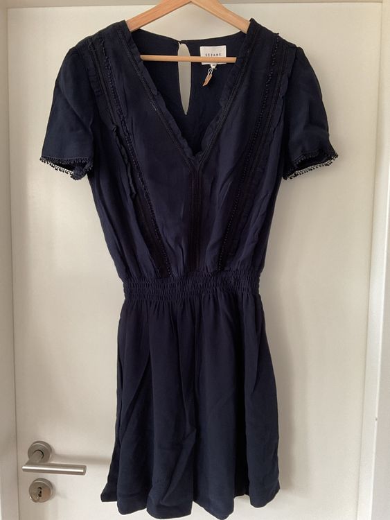 Sézane - Robe bleue Alie | Kaufen auf Ricardo
