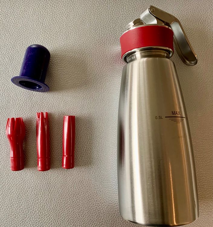 Kisag iSi Rahmbläser Edelstahl 0.5l | Kaufen auf Ricardo