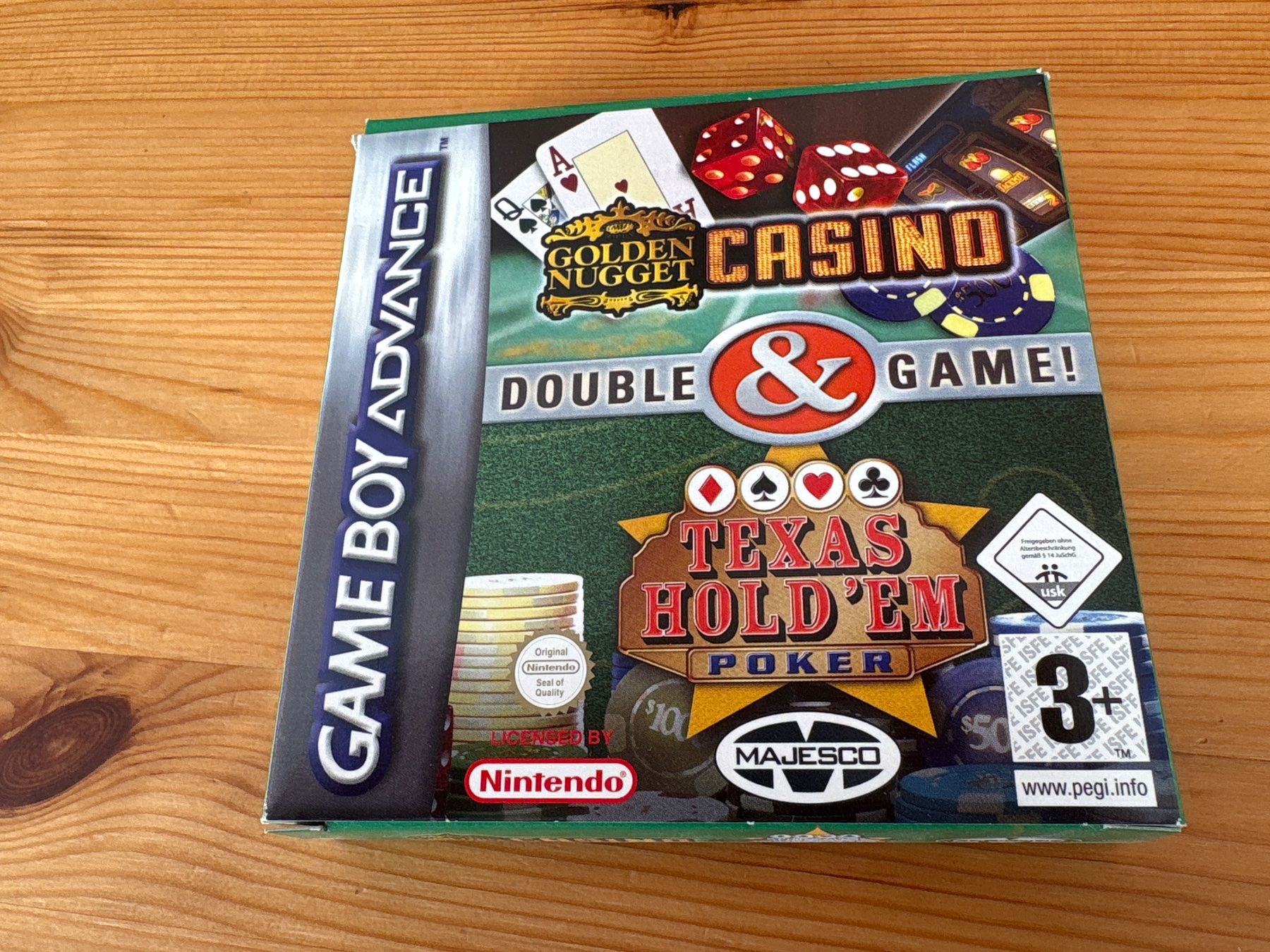 Game Boy Spiel Casino und Texas Hold‘em Double Game (Gebraucht) in ...