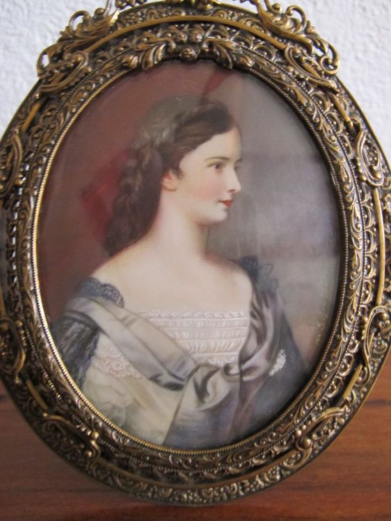 antikes miniatur Portrait | Kaufen auf Ricardo