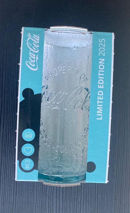 Mc Donalds Coca Cola Glass Limited Edition 2025 Verre Coke (Neu und ...